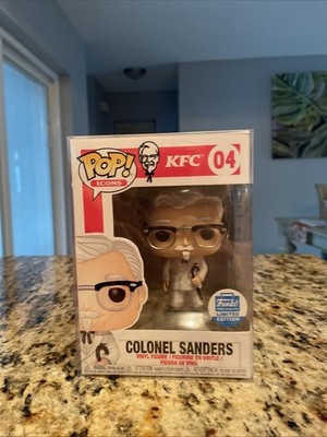 Funko POP! - COLONEL SANDERS (w/Cane) #04, Funko Shop Exclusive w/soft ...
