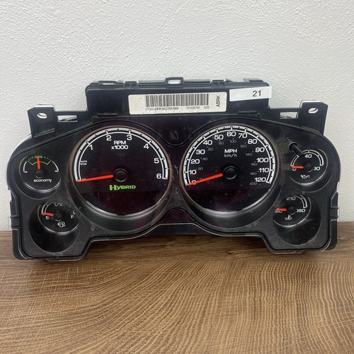 2008-2011 Chevy Tahoe Speedometer HYBRID Gauge Cluster OEM 20958792 GMC ...