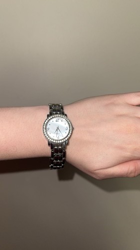 Vintage Womens Avon Silver Quartz Watch Tested Works | eBay