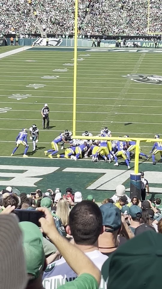 2 PHILADELPHIA EAGLES PSL SEASON TICKETS RIGHTS ENDZONE Aisle Seats ...