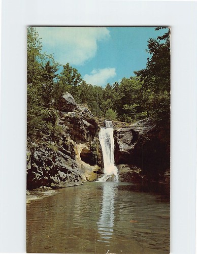 Postcard Scenic View Marble Falls in the Arkansas Ozarks USA | eBay