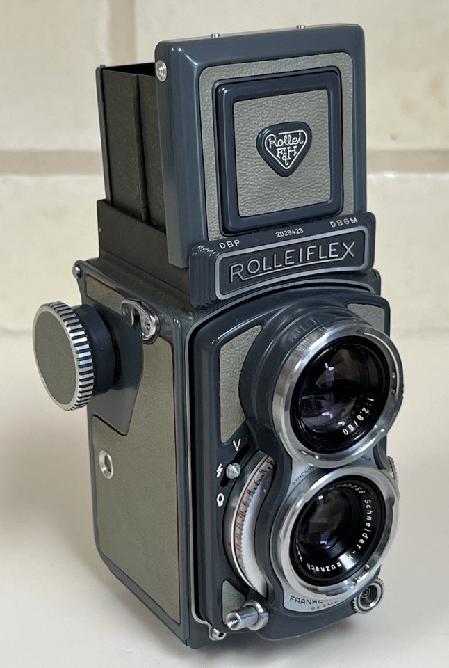 [N MINT- w/Case] Rollei Baby Rolleiflex 4x4 TLR Film Camera 60mm F3.5 ...