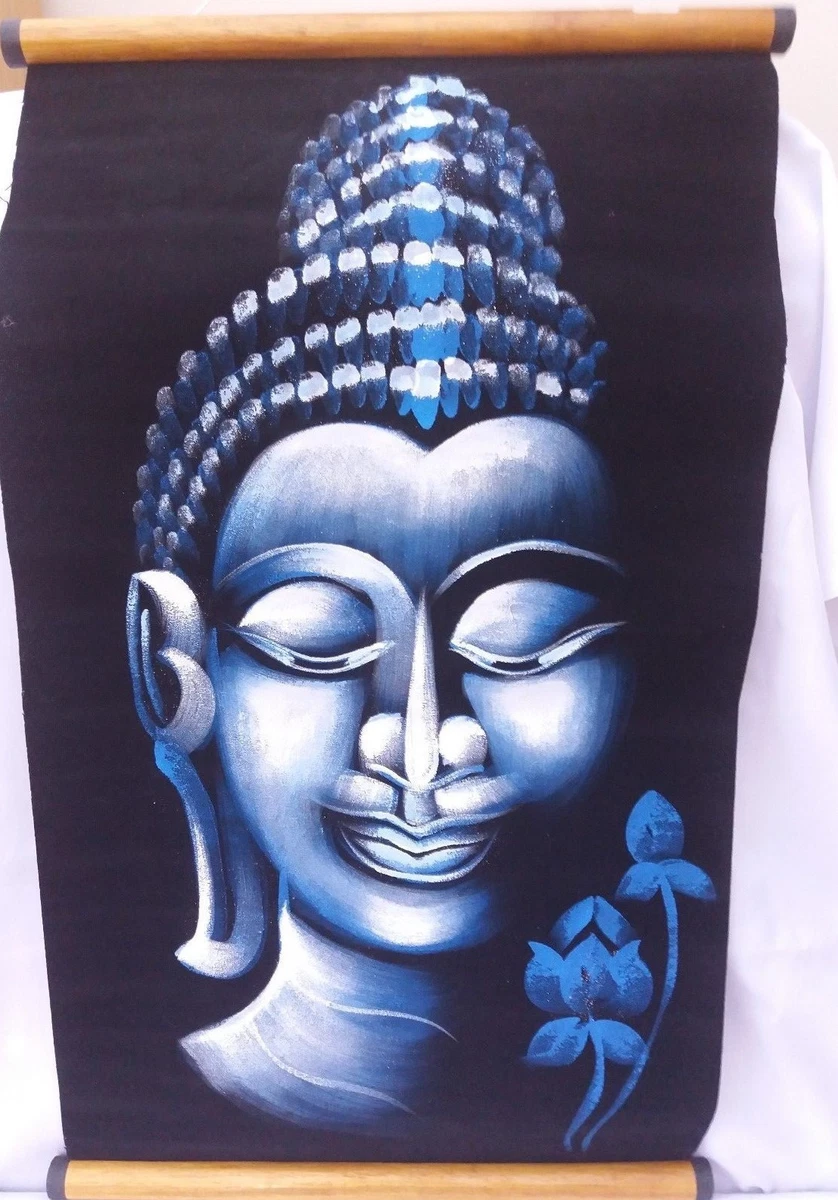 Blue Buddha Painting