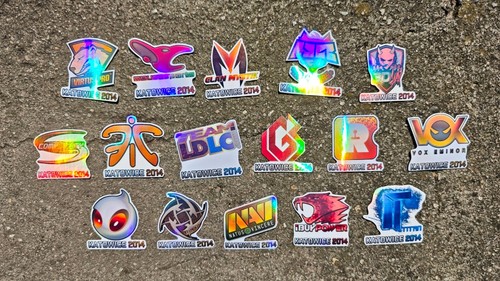 Katowice 2014 Holo Sticker Set CSGO CS Counter CS2 Strike (Holo Effect ...