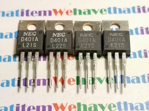 2SD401A / D401A / TRANSISTOR / TO220 / NEC / 4 PIECES (qzty) | eBay