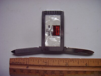 Vintage Anvil MONEY CLIP POCKET KNIFE Trumix Concrete | eBay