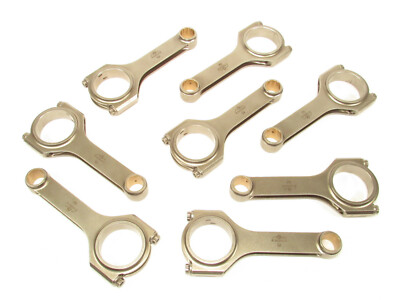 Eagle H-Beam Connecting Rods 4340 Steel for Chevrolet Chevy / Pontiac ...