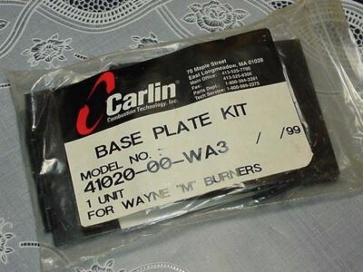Carlin 41020-00-WA3 Base Plate Kit for Wayne M Burners NEW IN PACKAGE ...