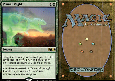 Magic the Gathering -MTG- Primal Might | eBay