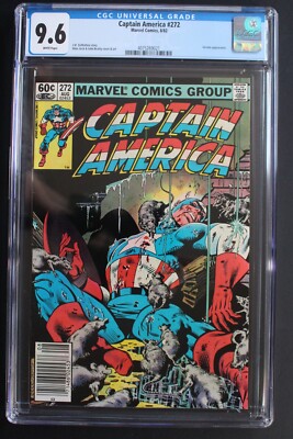 Captain America #272 1st Whelan VERMIN 1982 Classic MIKE ZECK Newsstand ...