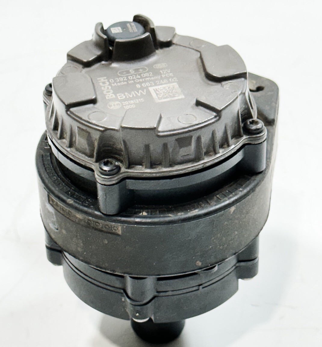 2018-2019 BMW X3 X4 G01 G02 ENGINE COOLANT AUXILIARY AUX WATER PUMP OEM ...