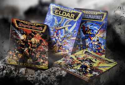 WARHAMMER 40,000 SECOND EDITION CODEX COASTERS DRINKS ELDAR ...
