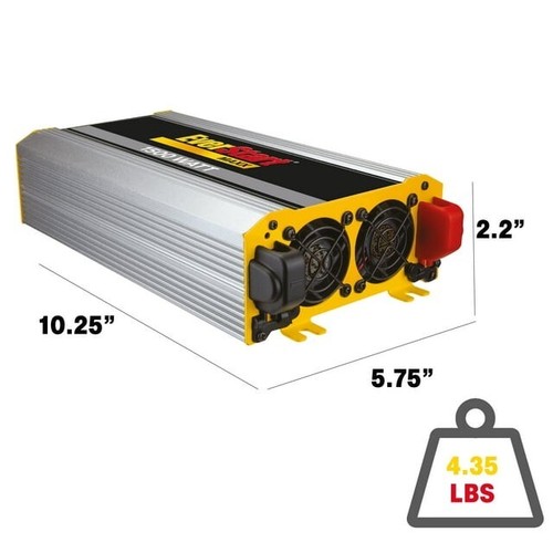 EverStart Maxx 1500 Watt Automotive Power Inverter with USB Power ...