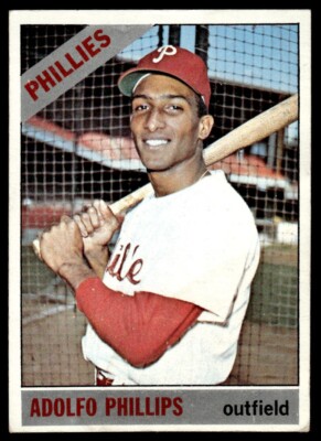 1966 Topps Adolfo Phillips ≥ Philadelphia Phillies #32 | eBay