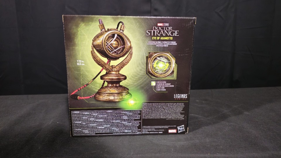 Marvel Legends Doctor Strange Eye of Agamotto Electronic Talisman | eBay