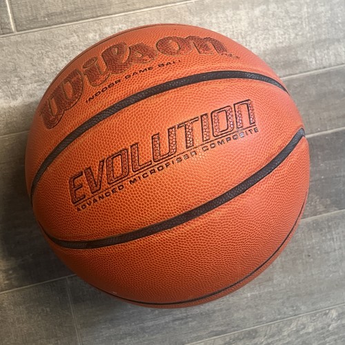 Wilson Evolution Composite Microfiber Indoor Basketball 29.5" | eBay