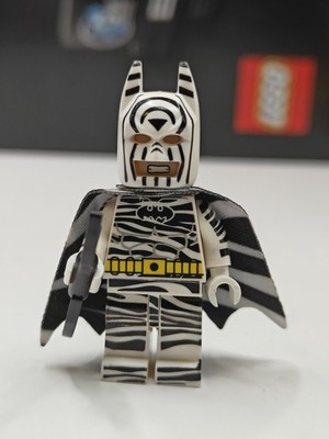 Rare DC Comics Zebra Batman Custom Lego Minifigure Limited 2019 SDCC | eBay