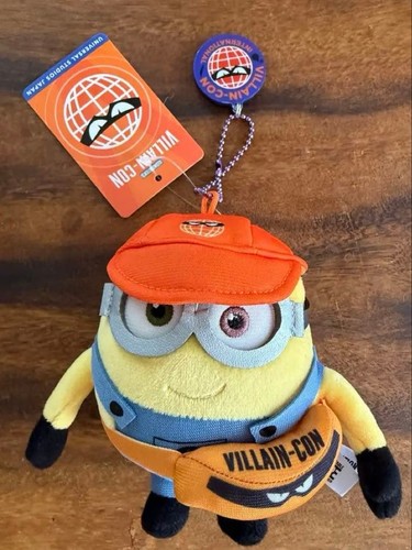 Minion Bob Plush Keychain USJ Despicable Me Villain Con Gift | eBay