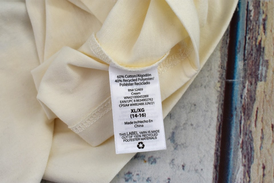 Kids Boys Wonder Nation Graphic T-Shirt Long Sleeve Crewneck Tee XLARGE ...