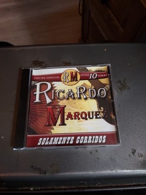 RICARDO MARQUEZ CD SOLAMENTE CORRIDOS | eBay