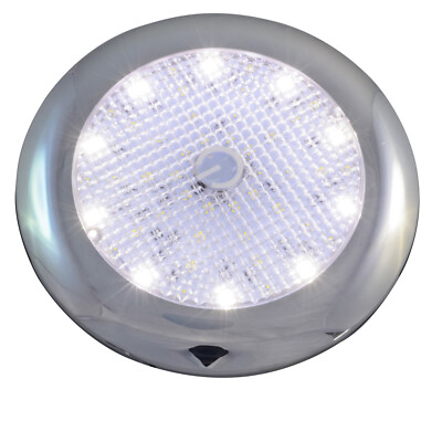12V LED INTERIOR DOME TOUCH LIGHT CARAVAN MOTORHOME BOAT CAR RV 4WD ...