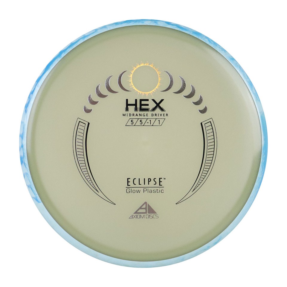 Axiom Disc Golf Eclipse 2.0 Glow Hex Midrange 5/5/-1/1 - Choose Exact ...