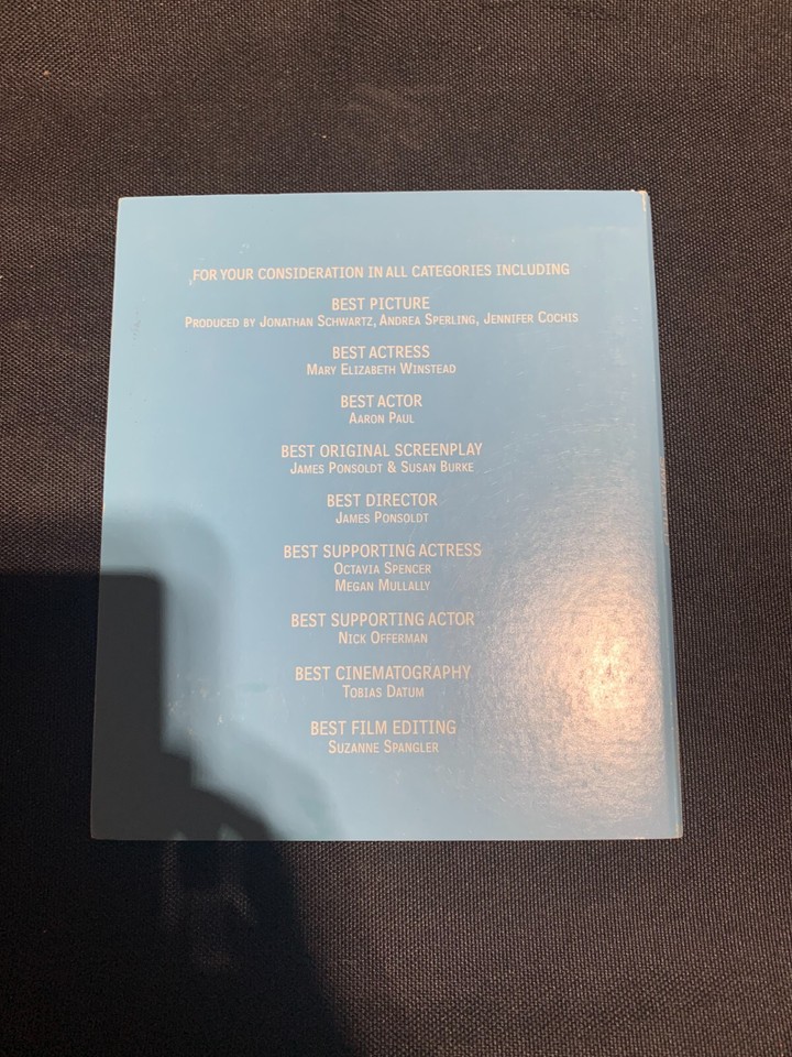 FYC DVD Smashed RARE! Oscar Screener AARON PAUL Elizabeth Winstead 2012 ...