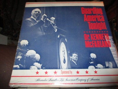 Sealed 70's DR KENNETH McFARLAND Guarding America Tonight LP Edward ...