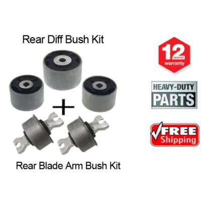 For FORD FALCON BF FG TERRITORY REAR DIFF Kit & Rear Trailing/Blade Arm ...