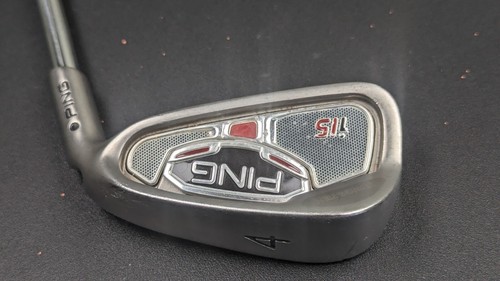 Ping i15 Black Dot Single 4 Iron Golf Club Right Hand Steel S Shaft ...