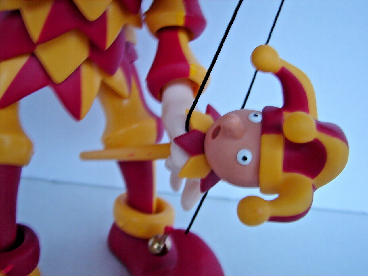 RARE Dexter The Jester Marionette designed by Daniel Oates 2001 for ...