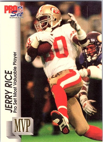 1992 Pro Set #MVP27 Jerry Rice Gold MVPs | eBay