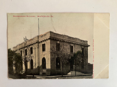 Waterloo, Iowa - Government Building - UDB postcard | eBay