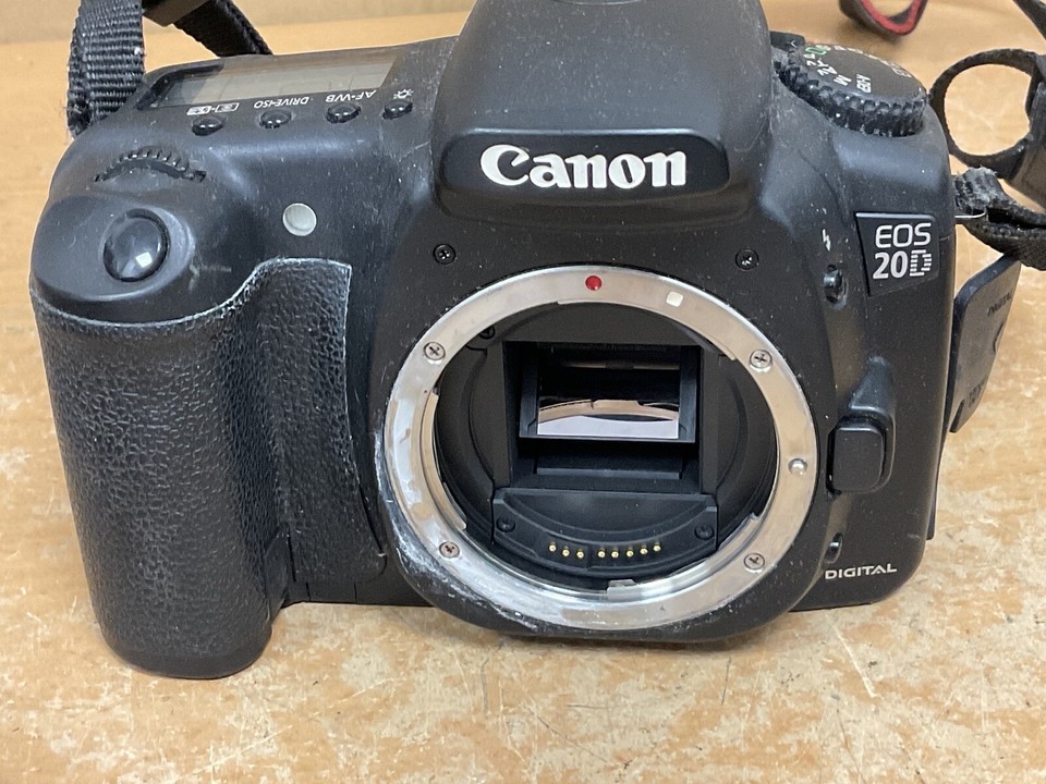 Canon EOS 20D DSLR Digital Camera + 18-55mm Lens BG-E2 Grip Kit | eBay UK