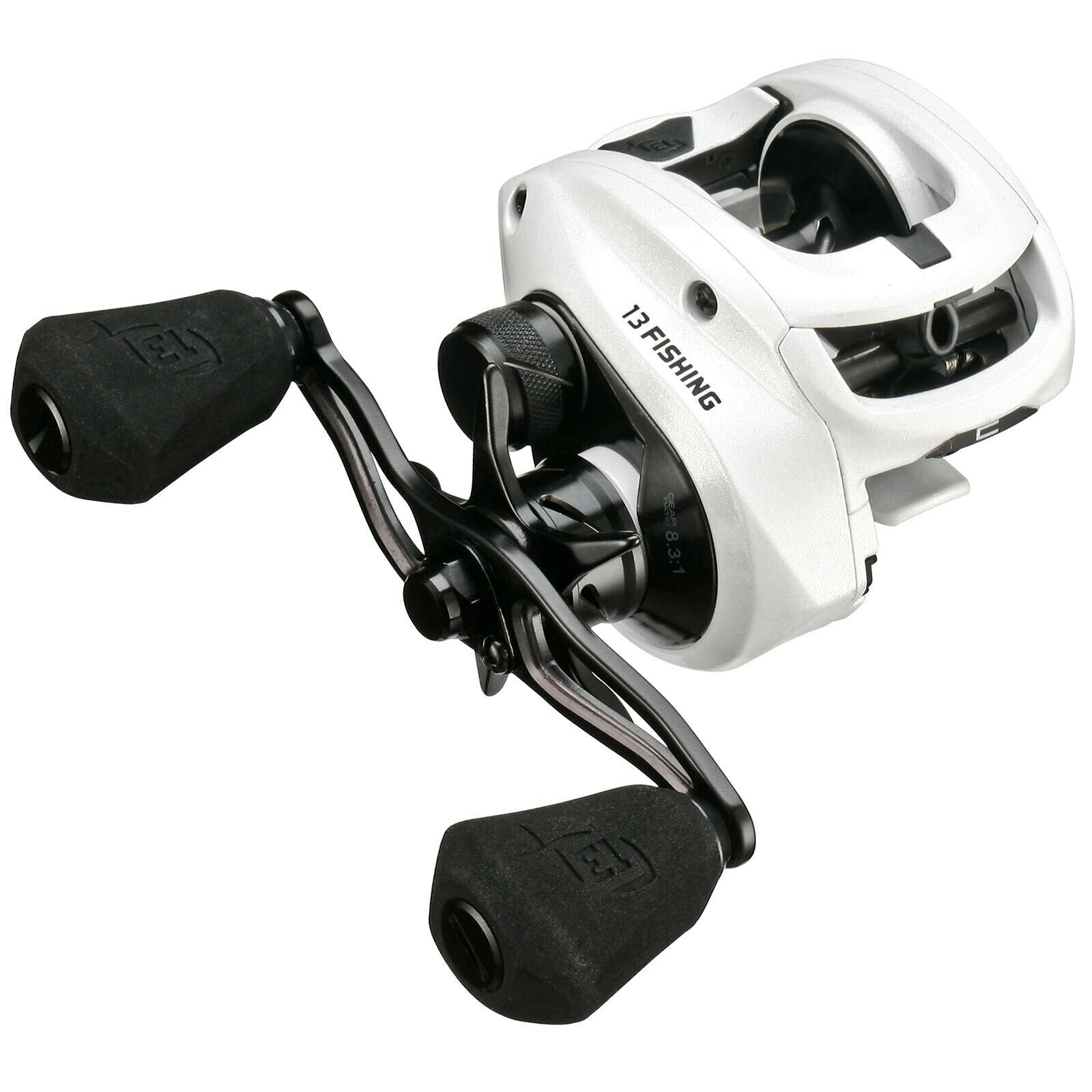 13 Fishing Concept C Gen II Left Hand Casting Reel - White (C2-6.8-LH ...
