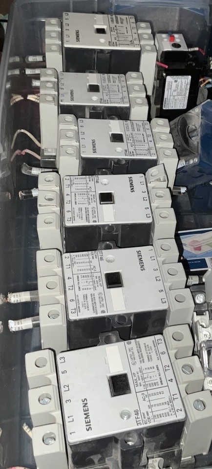 SIEMENS 3TF46 MOTOR STARTERS CONTRACTORS 3 PHASE IEC 947 60947 VDE 0660 ...
