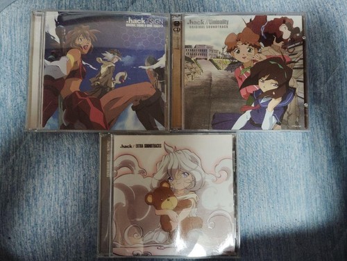 .hack ORIGINAL SOUNDTRACK CD set of 3 | eBay
