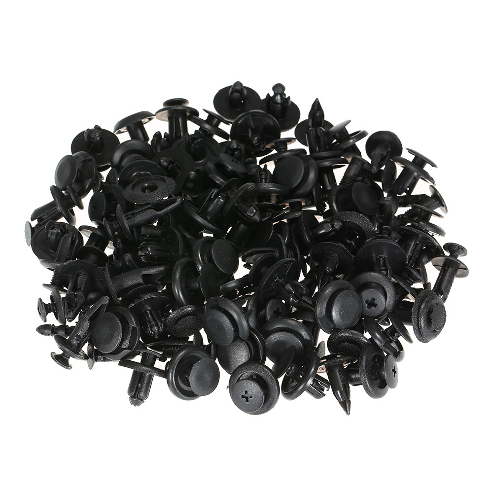 100Pcs Car Clips Trunk Screw Rivets Set Retainer Fastener C1O2 | eBay