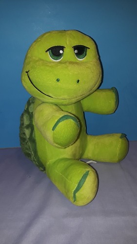 Progressive Plush Malcolm Green Turtle Smiling Sitting Stuffed Animal 9 ...