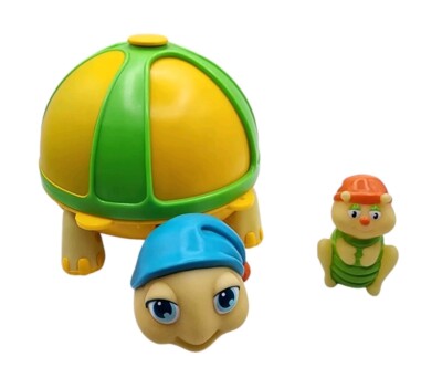 Vintage 1985 Glo Friends Glo Turtle With Friend Hopper Glow Bug Gloworm ...