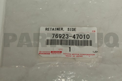 7692347010 Genuine Toyota RETAINER, SIDE MUDGUARD 76923-47010 | eBay