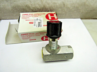 Hydac Flutec DRV-10-01.5/5 Flow Control Needle Valve | eBay
