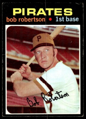 1971 Topps Baseball Card Bob Robertson A Pittsburgh Pirates #255 | eBay