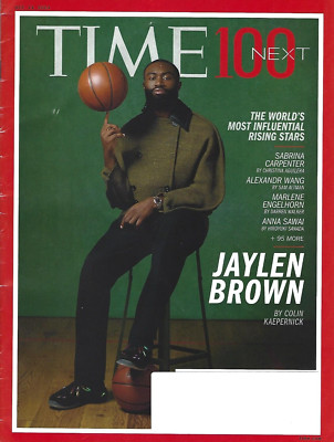 TIME MAGAZINE 100 NEXT OCTOBER 14 2024 JAYLEN BROWN BRAND NEW Minor ...