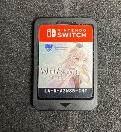 Witch Spring 3 Re:Fine (ASIA /ENG) (Nintendo Switch) Tested Cartridge ...