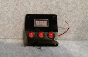 VW Campervan Motorhome Boat Switch Panel 12V/240V Camper Battery ...