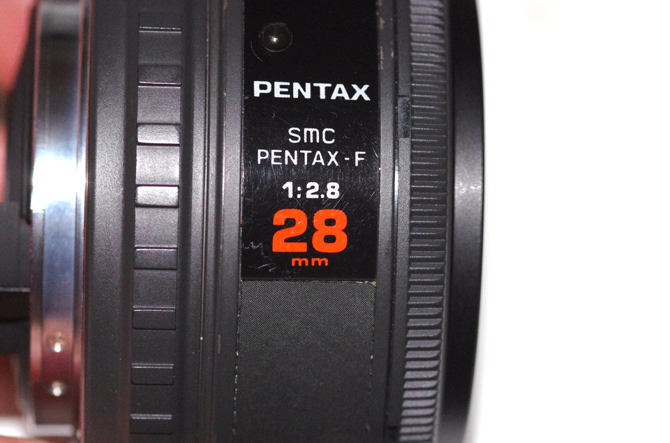 SMC Pentax-F 28mm f/2.8 FF K, KA, KAF, KAF2 Mount | eBay