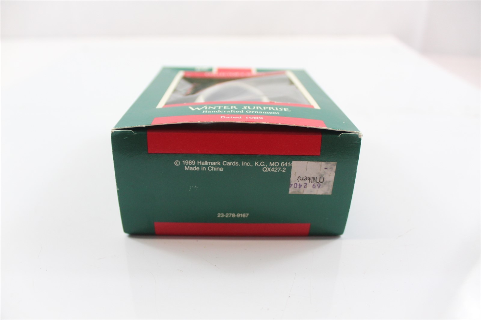 1989 Hallmark Ornament Winter Surprise Penguins In Egg #QX427-2 BOGO 50 ...