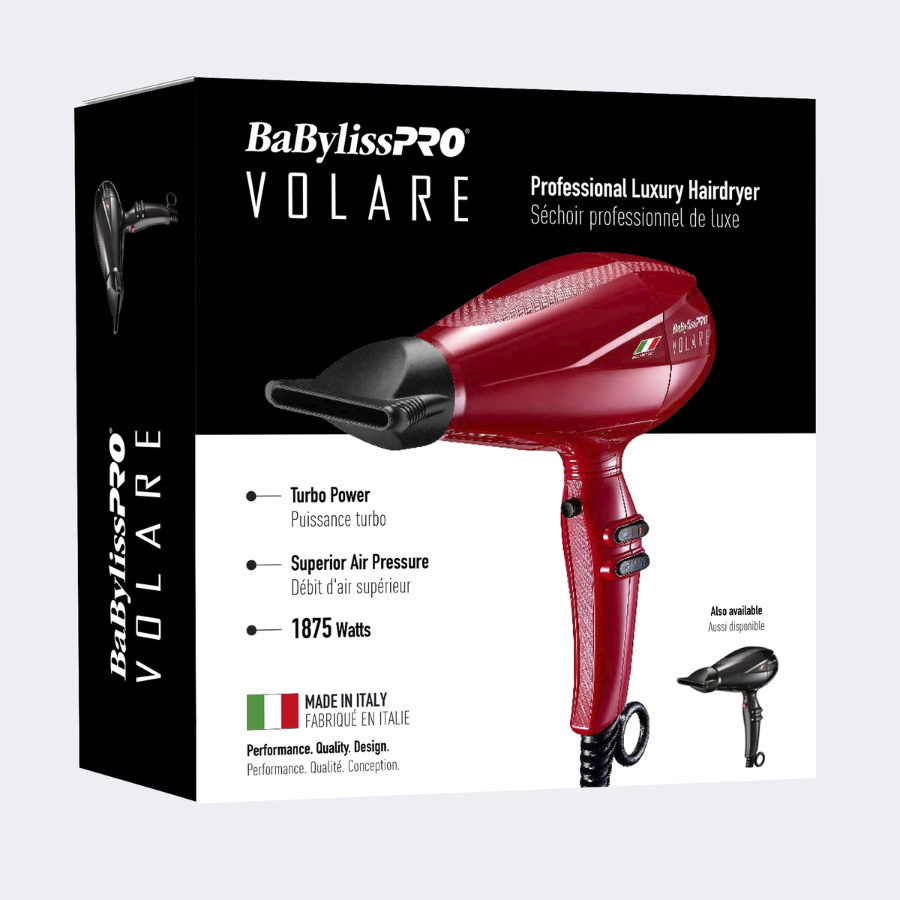 BaBylissPRO Volare Nano Titanium Professional Performance Hair Dryer ...
