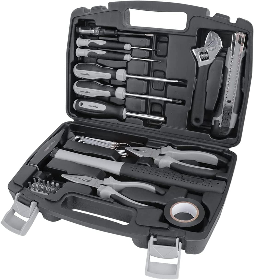 Amazonbasics Household Tool Set, 32 Pieces | eBay Australia